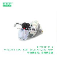 China ISUZU Fast Idle Actuator Assembly with A/C and INJ PUMP for 8-97086134-0 for sale
