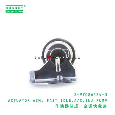 China ISUZU Fast Idle Actuator Assembly with A/C and INJ PUMP for 8-97086134-0 for sale