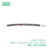 China Flexible Hose with 5 Way Joint for ISUZU Trucks 8-97171031-0 for sale
