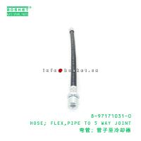 China Flexible Hose with 5 Way Joint for ISUZU Trucks 8-97171031-0 for sale