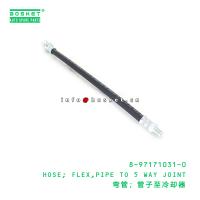 China Flexible Hose with 5 Way Joint for ISUZU Trucks 8-97171031-0 for sale