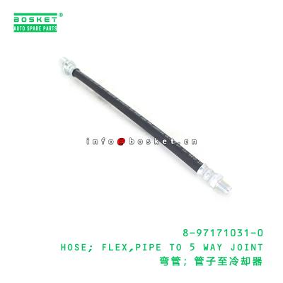 China Flexible Hose with 5 Way Joint for ISUZU Trucks 8-97171031-0 for sale