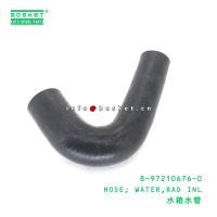 China 8-97210676-0 Water Hose RAD INL for ISUZU 8972106760 Truck Parts for sale