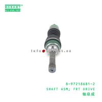 China 8-97218681-2 High-Quality Special Steel Shaft Assembly Front Drive Shaft Suitable for ISUZU with 3 Months Warranty for sale