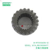 China 6th Gear Mainshaft Gear for ISUZU 8972526340 Truck Parts Replacement for sale