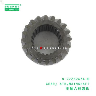 China 6th Gear Mainshaft Gear for ISUZU 8972526340 Truck Parts Replacement for sale