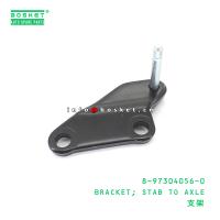 China 8-97304056-0 Stabilizer to Axle Bracket for ISUZU 8973040560 Truck Parts for sale