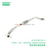 China ISUZU 8973337491 Turbocharger Compatible Oil Return Pipe 1PCS Pack for ISUZU Trucks for sale
