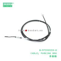 China 8-97350533-0 Parking Brake Cable for ISUZU 8973505330 - Durable Brake Cable Replacement for sale