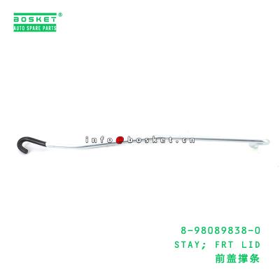 China ISUZU 8980898380 STAY FRT LID Front Lid Replacement Part 1PCS Pack for sale
