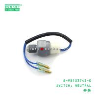 China ISUZU 8981037430 Neutral Switch with Neutral Function and 1PCS Pack for ISUZU Trucks for sale