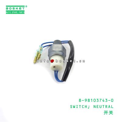 China ISUZU 8981037430 Neutral Switch with Neutral Function and 1PCS Pack for ISUZU Trucks for sale