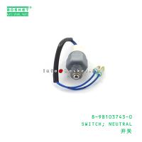 China ISUZU 8981037430 Neutral Switch with Neutral Function and 1PCS Pack for ISUZU Trucks for sale