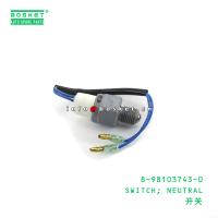 China ISUZU 8981037430 Neutral Switch with Neutral Function and 1PCS Pack for ISUZU Trucks for sale