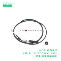 China ISUZU 8981479480 Shift Control Cable for Transmission Control in ISUZU Trucks for sale