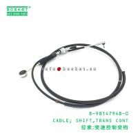 China ISUZU 8981479480 Shift Control Cable for Transmission Control in ISUZU Trucks for sale