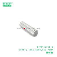 China ISUZU 8981497400 Oil Pump Shaft and Idle Gear with 1PCS Pack Quantity for sale