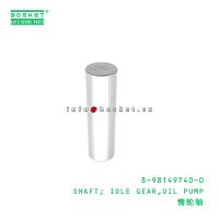 China ISUZU 8981497400 Oil Pump Shaft and Idle Gear with 1PCS Pack Quantity for sale