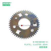 China ISUZU 8981885850 Cluster Gear Plate with 3 Months Warranty (1PCS) for sale