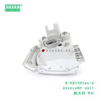 China Isuzu 8981995640 Headlamp Unit with Neutral Box Packaging and 3 Months Warranty for sale