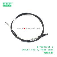 China ISUZU 8982072650 Shift Control Cable for Transmission Control in ISUZU Trucks for sale