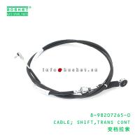 China ISUZU 8982072650 Shift Control Cable for Transmission Control in ISUZU Trucks for sale