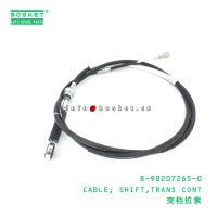 China ISUZU 8982072650 Shift Control Cable for Transmission Control in ISUZU Trucks for sale