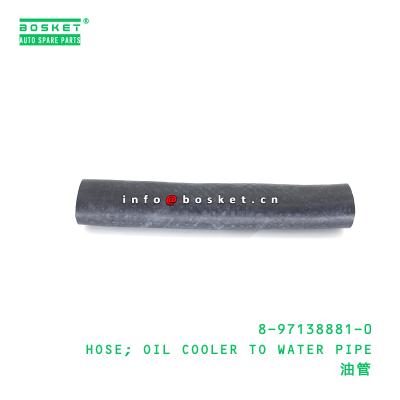 China 8-97138881-0 HOSE; OIL COOLER TO WATER PIPE suitable for ISUZU 4HK1 8971388810 for sale