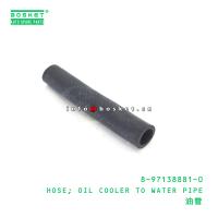 China 8-97138881-0 HOSE; OIL COOLER TO WATER PIPE suitable for ISUZU 4HK1 8971388810 for sale