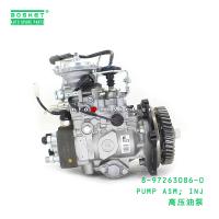 China 8-97263086-0 PUMP ASM; INJ suitable for ISUZU NKR 4JB1T 8972630860 for sale