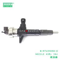 China 8-97435030-0 NOZZLE ASM; INJ suitable for ISUZU 4JJ1 8974350300 for sale