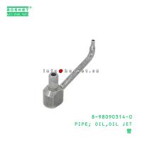China 8-98090314-0 PIPE; OIL,OIL JET suitable for ISUZU 8980903140 for sale