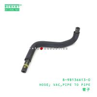 China 8-98136613-0 HOSE; VAC,PIPE TO PIPE suitable for ISUZU 8981366130 for sale