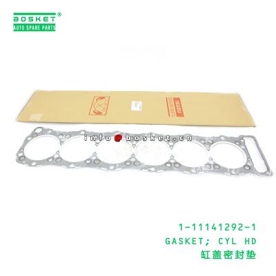 China 1-11141292-1 GASKET; CYL HD suitable for ISUZU VC46 6UZ1 1111412921 for sale