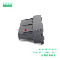 China 1-83543058-0 CONTROL ASM; A/C suitable for ISUZU CYZ51 6WF1 1835430580 for sale