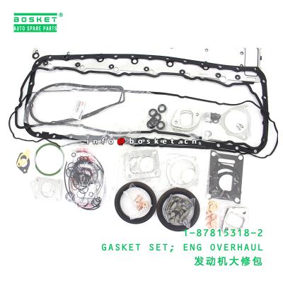 China 1-87815318-2 GASKET SET; ENG OVERHAUL suitable for ISUZU 1878153182 for sale