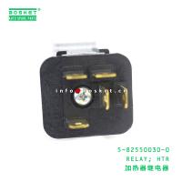 China 5-82550030-0 RELAY; HTR suitable for ISUZU 5825500300 for sale