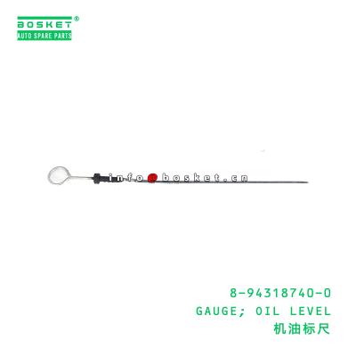 China 8-94318740-0 GAUGE; OIL LEVEL suitable for ISUZU TFR17 UBS UCS17 4ZE1M 4ZE1 8943187400 for sale