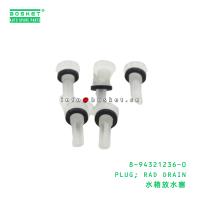 China 8-94321236-0 PLUG; RAD DRAIN suitable for ISUZU NKR 4JB1 4JG2 4BE1 4HF1 4ZA1 4ZB1 4ZC1 8943212360 for sale
