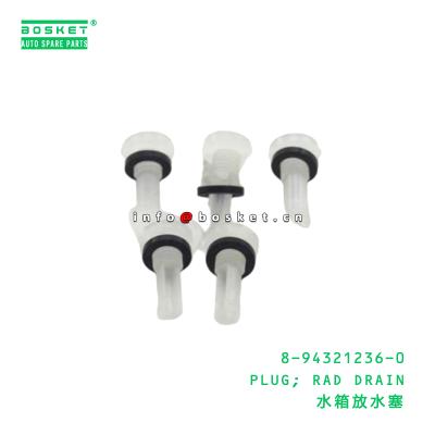 China 8-94321236-0 PLUG; RAD DRAIN suitable for ISUZU NKR 4JB1 4JG2 4BE1 4HF1 4ZA1 4ZB1 4ZC1 8943212360 for sale