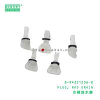 China 8-94321236-0 PLUG; RAD DRAIN suitable for ISUZU NKR 4JB1 4JG2 4BE1 4HF1 4ZA1 4ZB1 4ZC1 8943212360 for sale