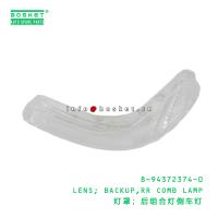 China 8-94372374-0 LENS; BACKUP,RR COMB LAMP suitable for ISUZU 8943723740 for sale