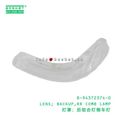 China 8-94372374-0 LENS; BACKUP,RR COMB LAMP suitable for ISUZU 8943723740 for sale