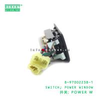China 8-97002238-1 SWITCH; POWER WINDOW suitable for ISUZU 8970022381 for sale