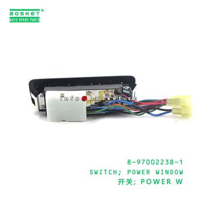 China 8-97002238-1 SWITCH; POWER WINDOW suitable for ISUZU 8970022381 for sale