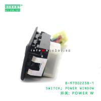China 8-97002238-1 SWITCH; POWER WINDOW suitable for ISUZU 8970022381 for sale