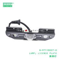 China 8-97118027-0 LAMP; LICENSE PLATE suitable for ISUZU 8971180270 for sale