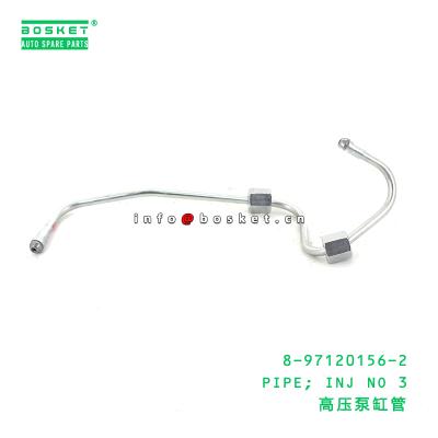 China 8-97120156-2 PIPE; INJ NO 3 suitable for ISUZU NKR 4JB1T 8971201562 for sale