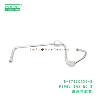 China 8-97120156-2 PIPE; INJ NO 3 suitable for ISUZU NKR 4JB1T 8971201562 for sale