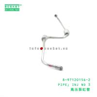 China 8-97120156-2 PIPE; INJ NO 3 suitable for ISUZU NKR 4JB1T 8971201562 for sale